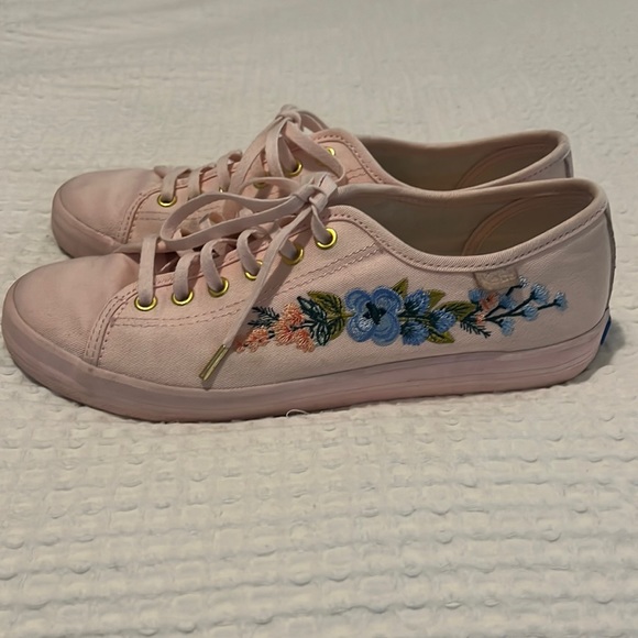 Keds | Shoes | Keds Rifle Paper Company Embroidered Sneakers | Poshmark